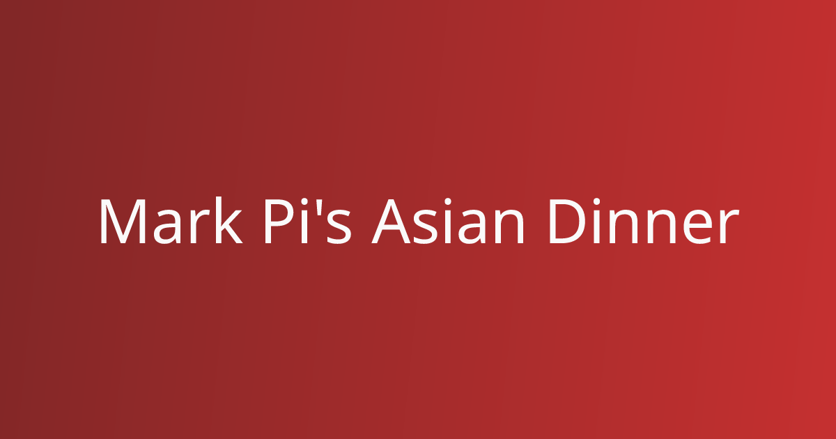 Best Chinese in Columbus, OH | Mark Pi's Asian Dinner | Order Online